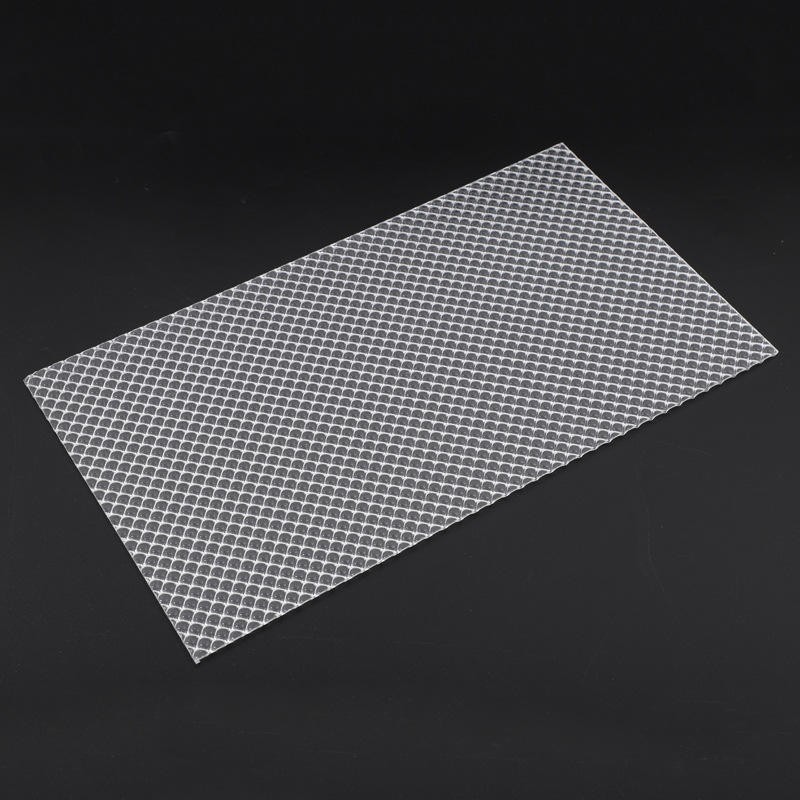 Acrylic Prismatic Sheet PMMA Prismatic Light Diffuser Sheet for LED ...